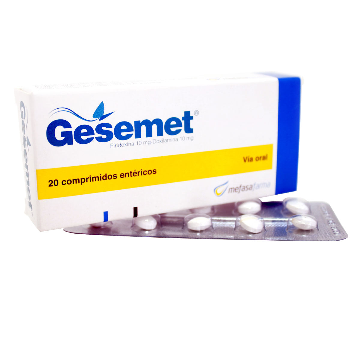 Gesemet 10mg x 20 comprimidos