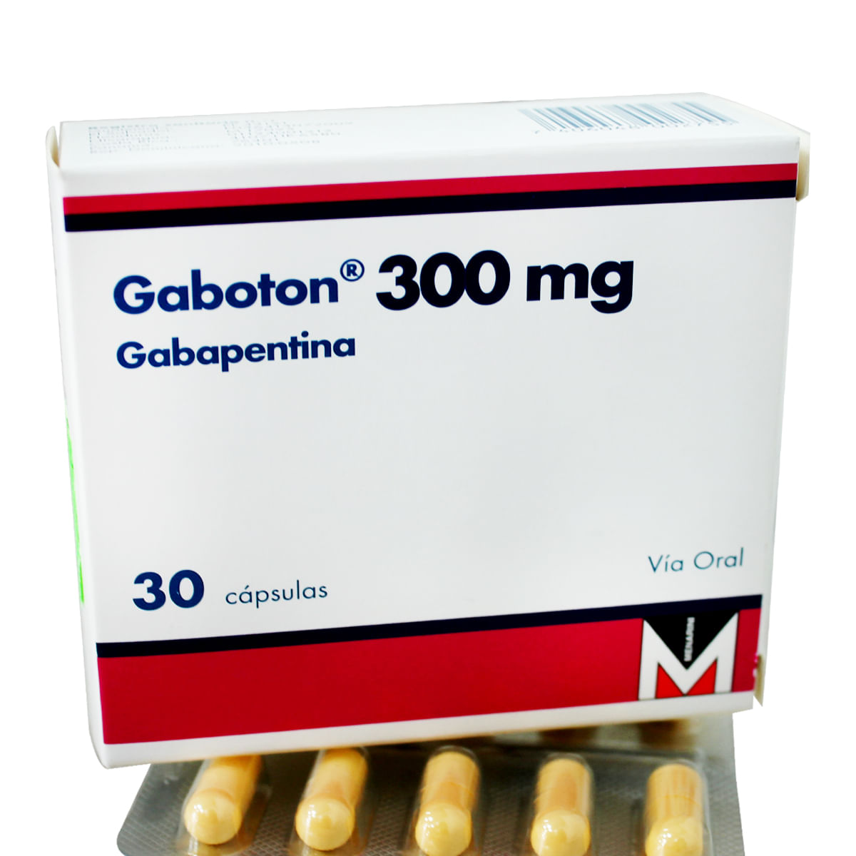 Gaboton 300mg x 30 capsulas - Siman El Salvador
