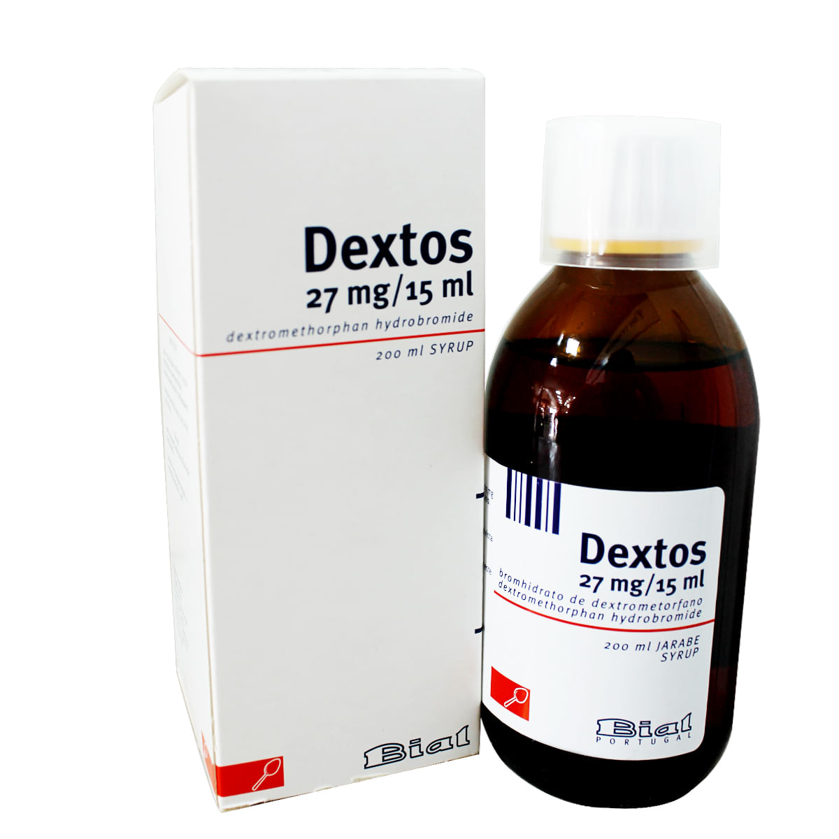 Dextos 27mg jarabe frasco x 200 ml - Siman El Salvador