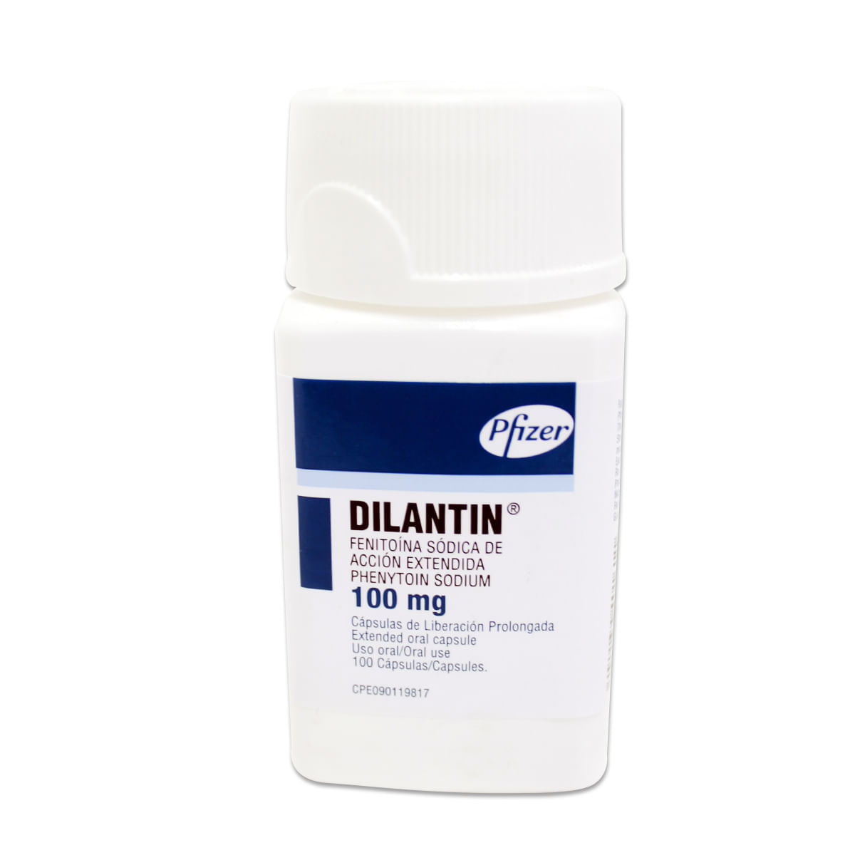 Dilantin 100mg x 100 capsulas - Siman El Salvador