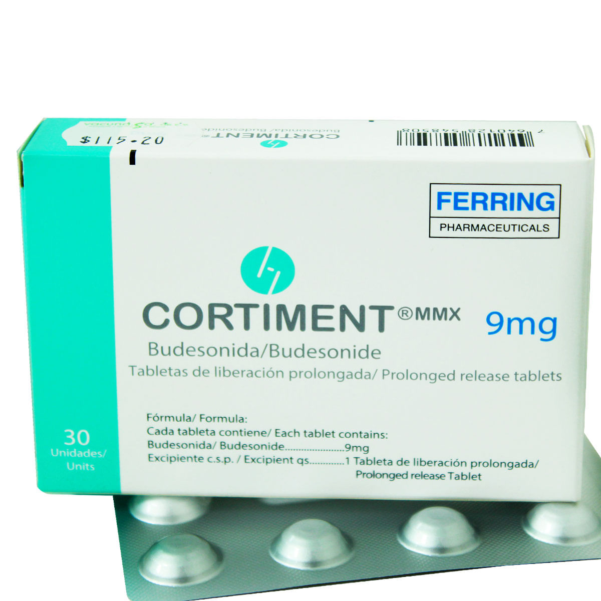 Cortiment mmx 9mg x 30 tabletas - Siman El Salvador