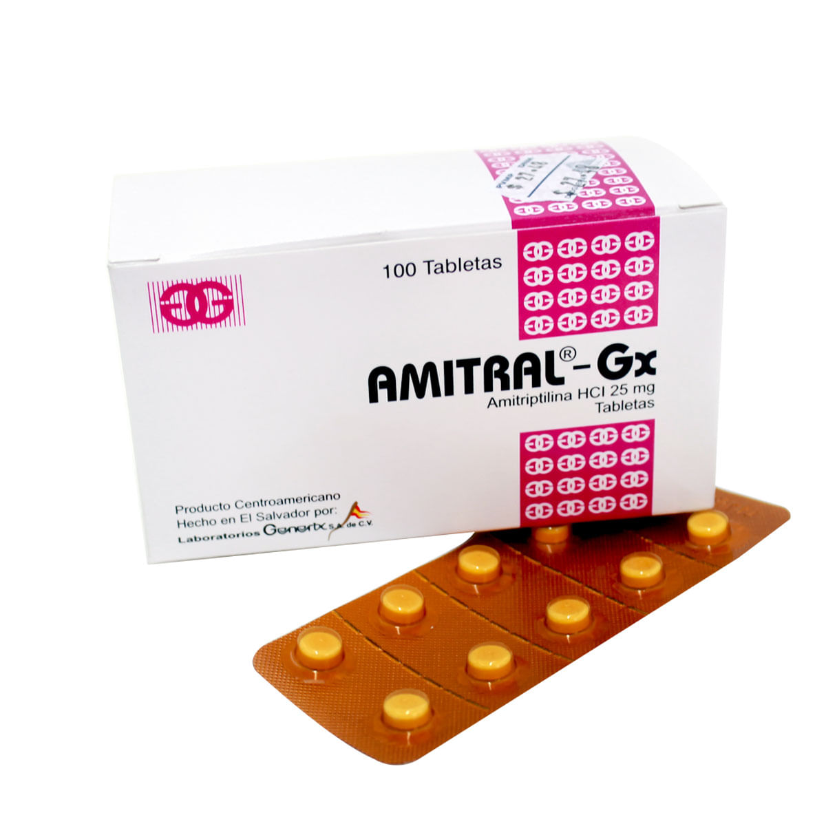 Amitral gx x 100 tabletas - Siman El Salvador