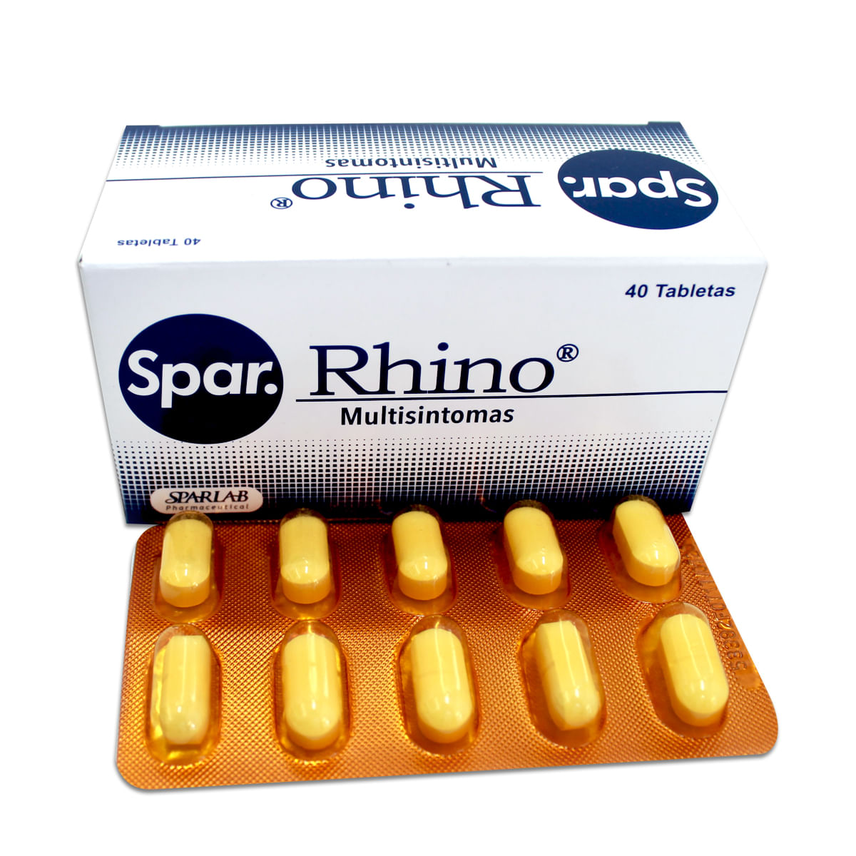 Spar-rhino multisintomas x 40 tabletas - Siman El Salvador