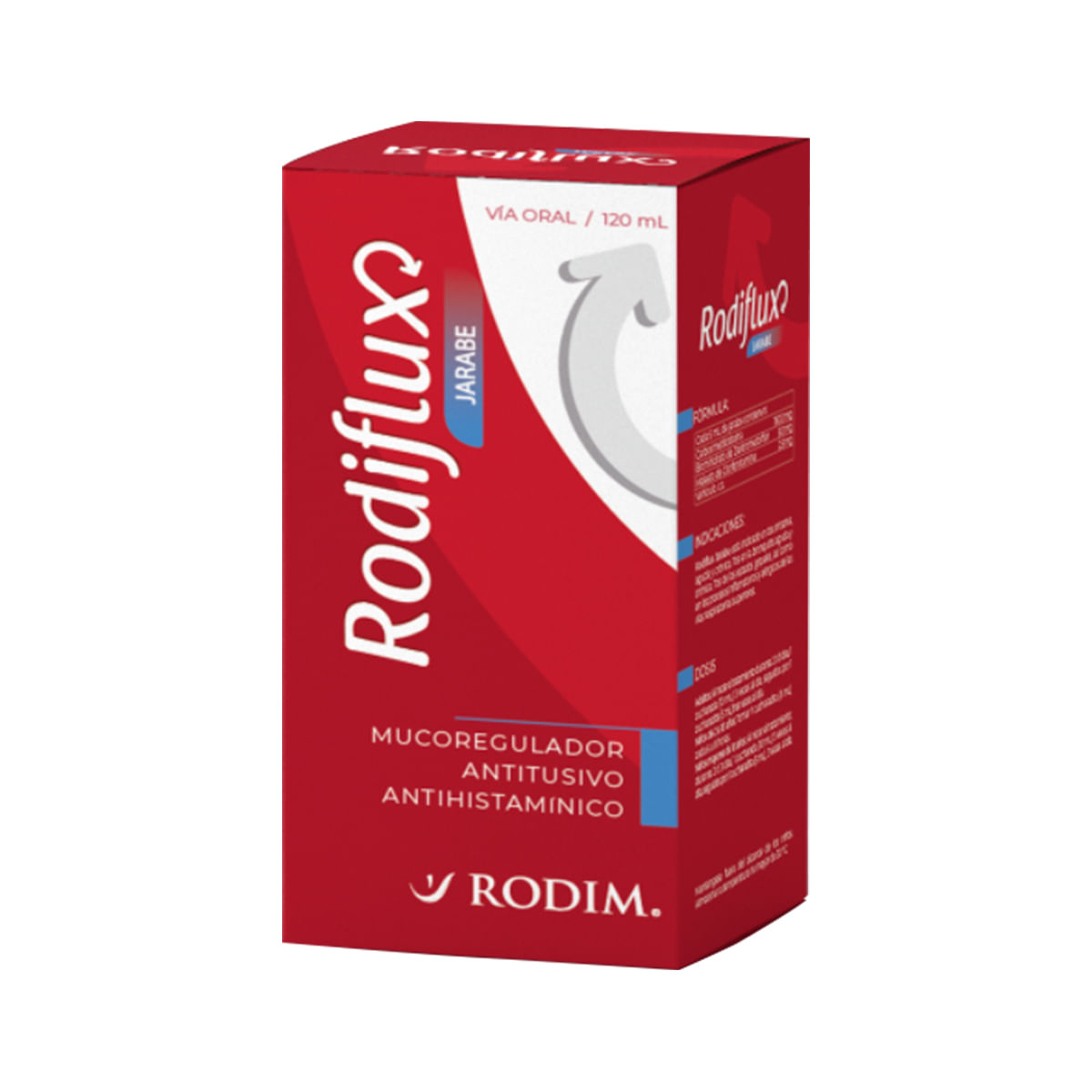 Rodiflux jarabe frasco x 120 ml - Siman El Salvador