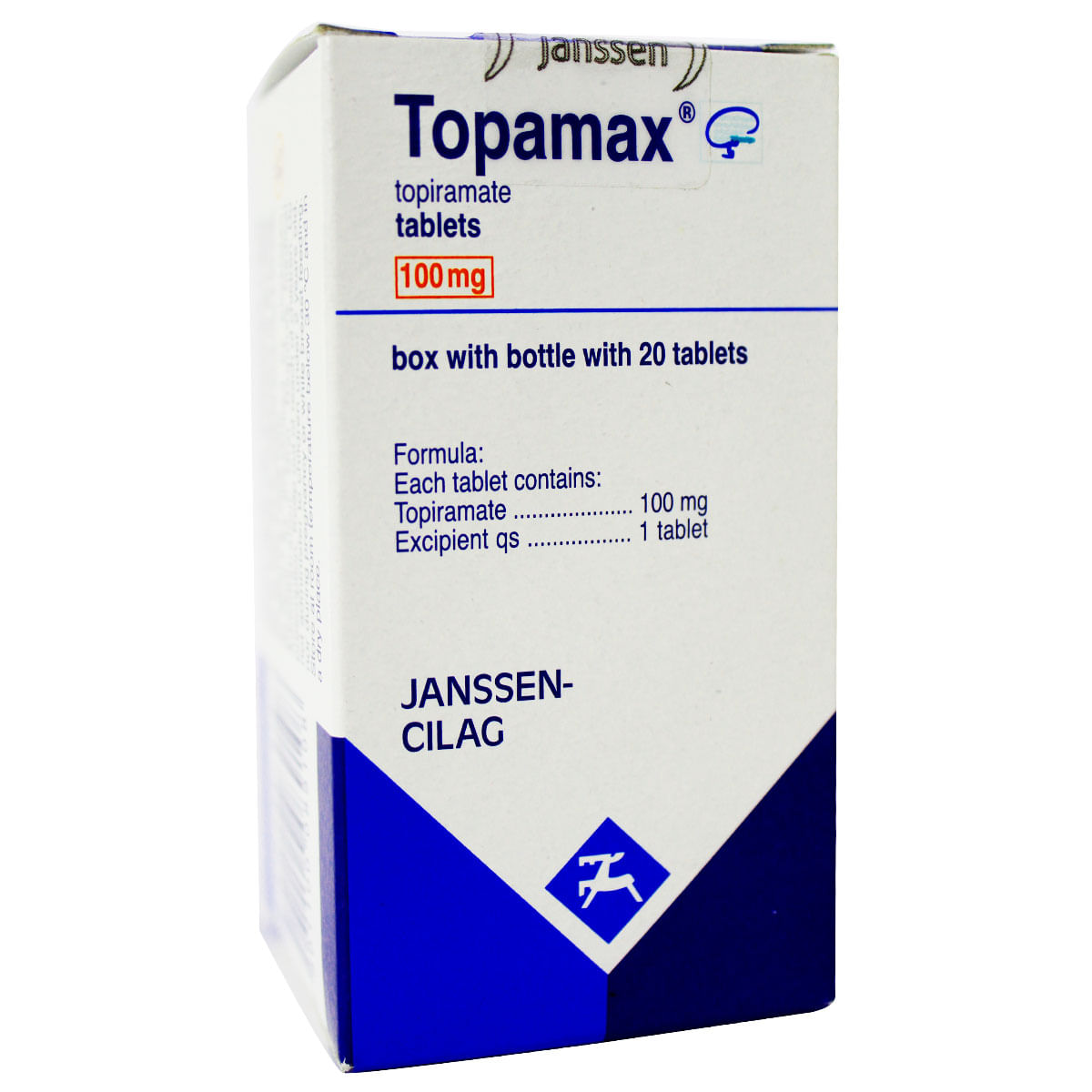 Topamax 100mg x 20 tabletas