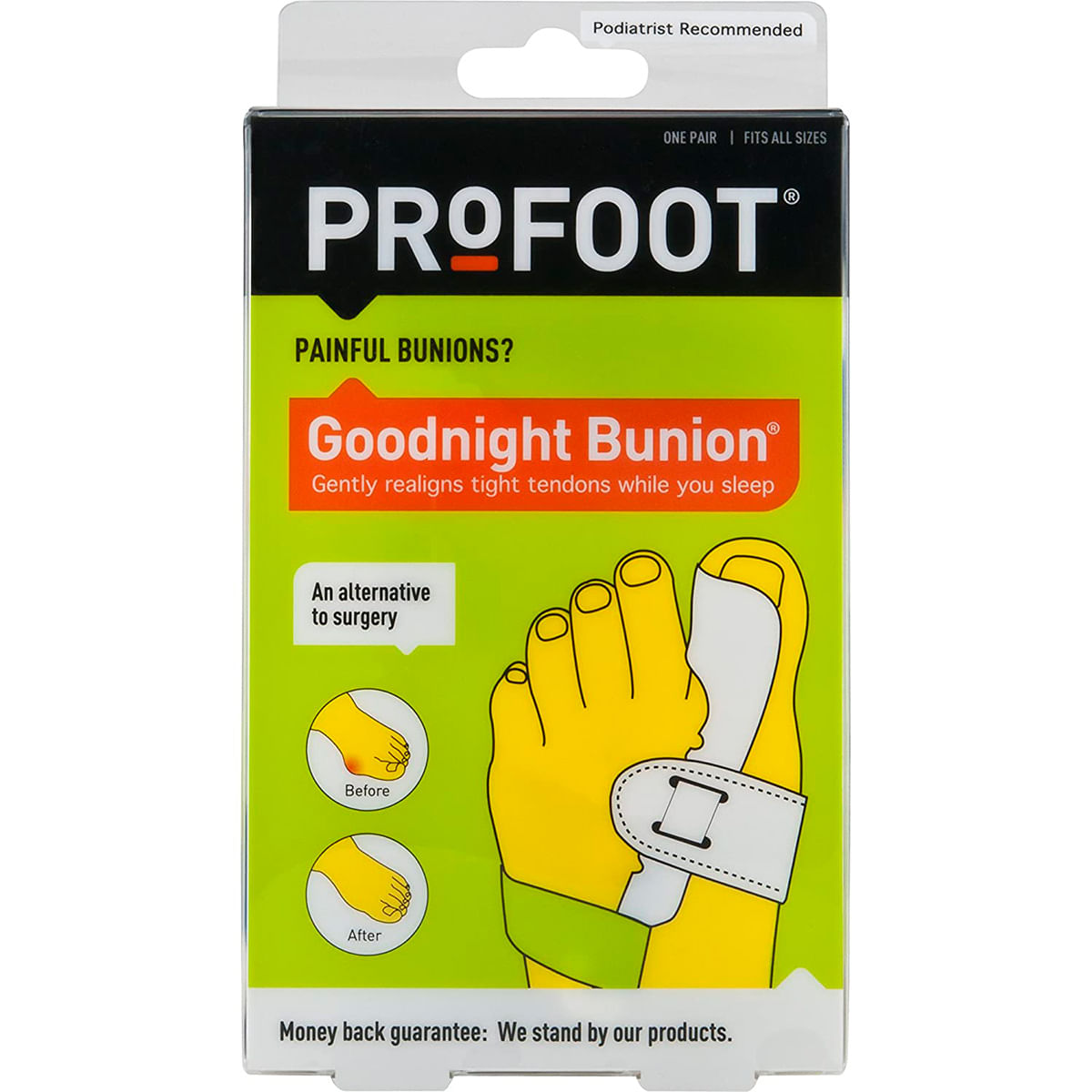 Corrector juanetes x1 par goodnight bunion profoot