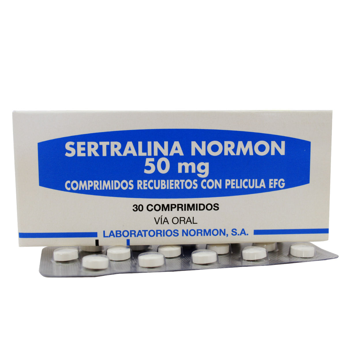 Sertralina normon 50mg x 30 comprimidos - Siman El Salvador