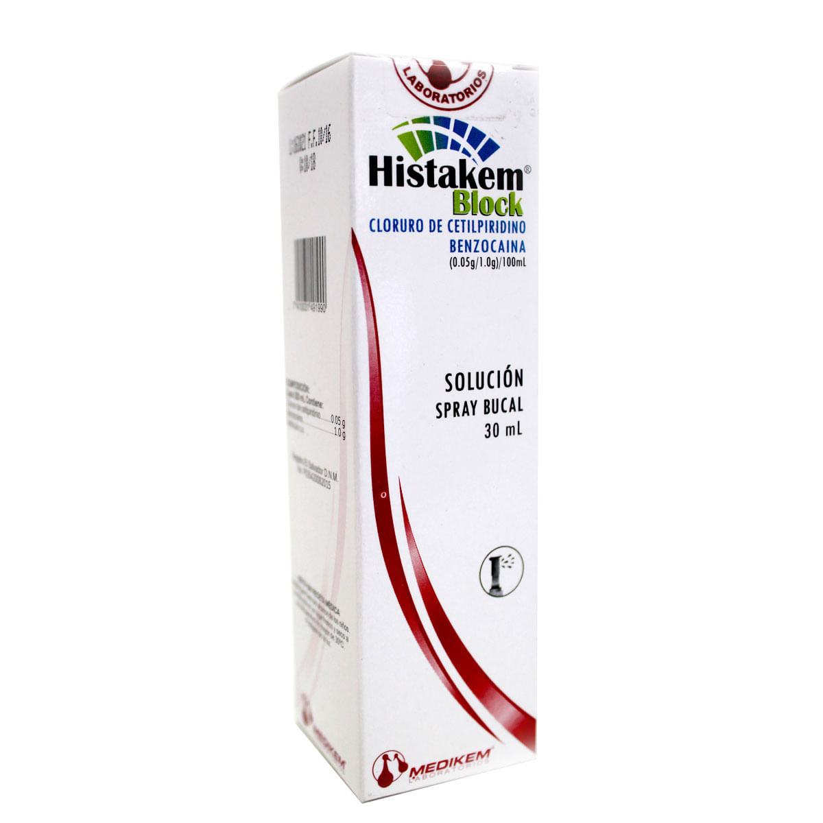 Histakem block spray bucal frasco x 30ml - Siman El Salvador