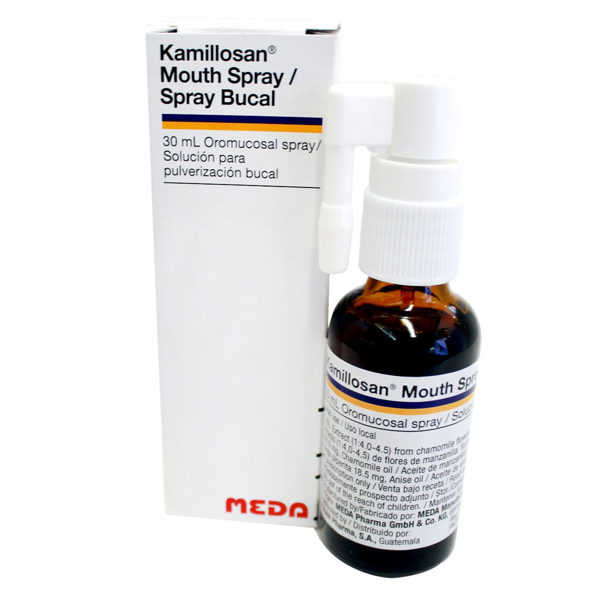 Kamillosan spray bucal de 30 ml - Siman El Salvador