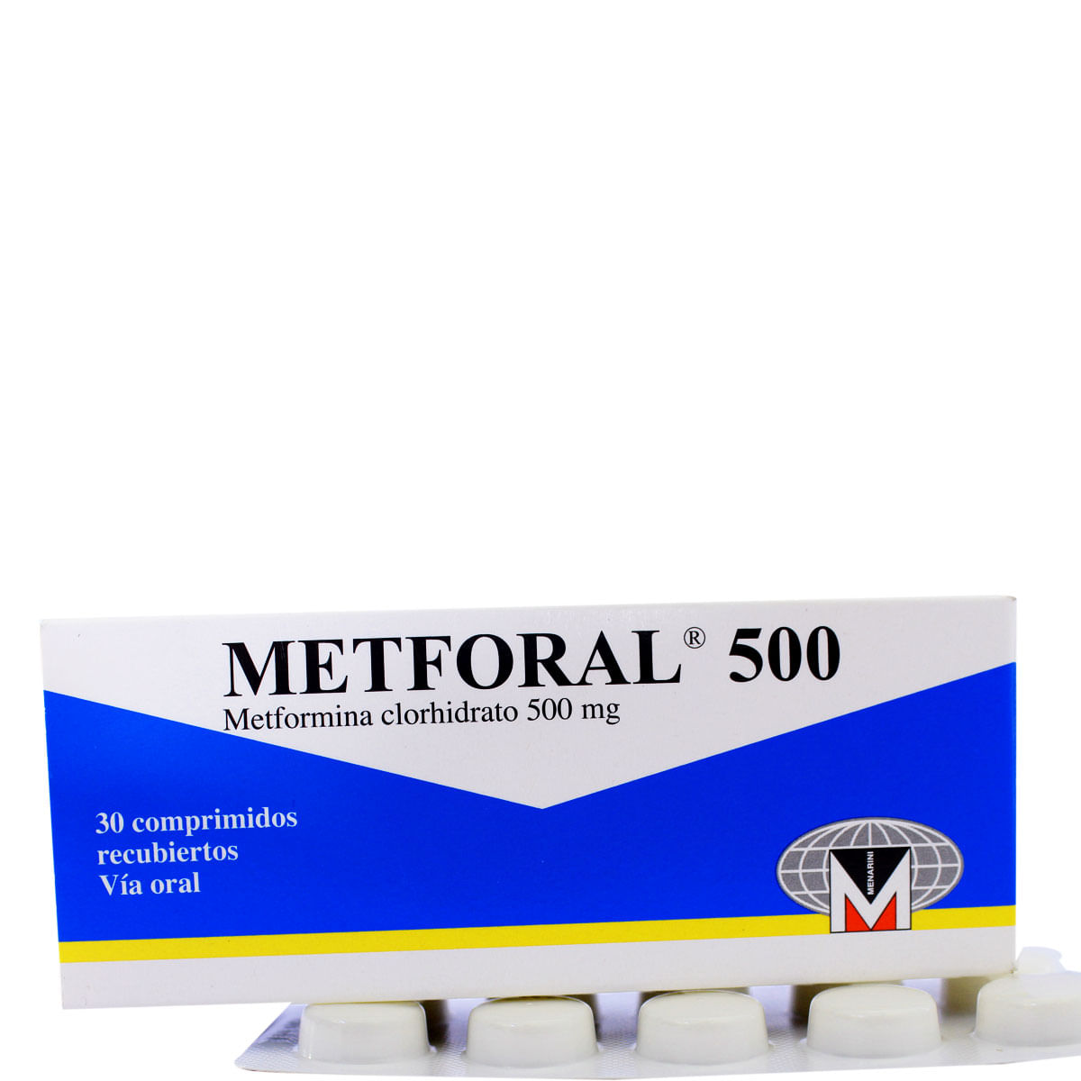 Metforal 500mg x 30 comprimidos - Siman El Salvador