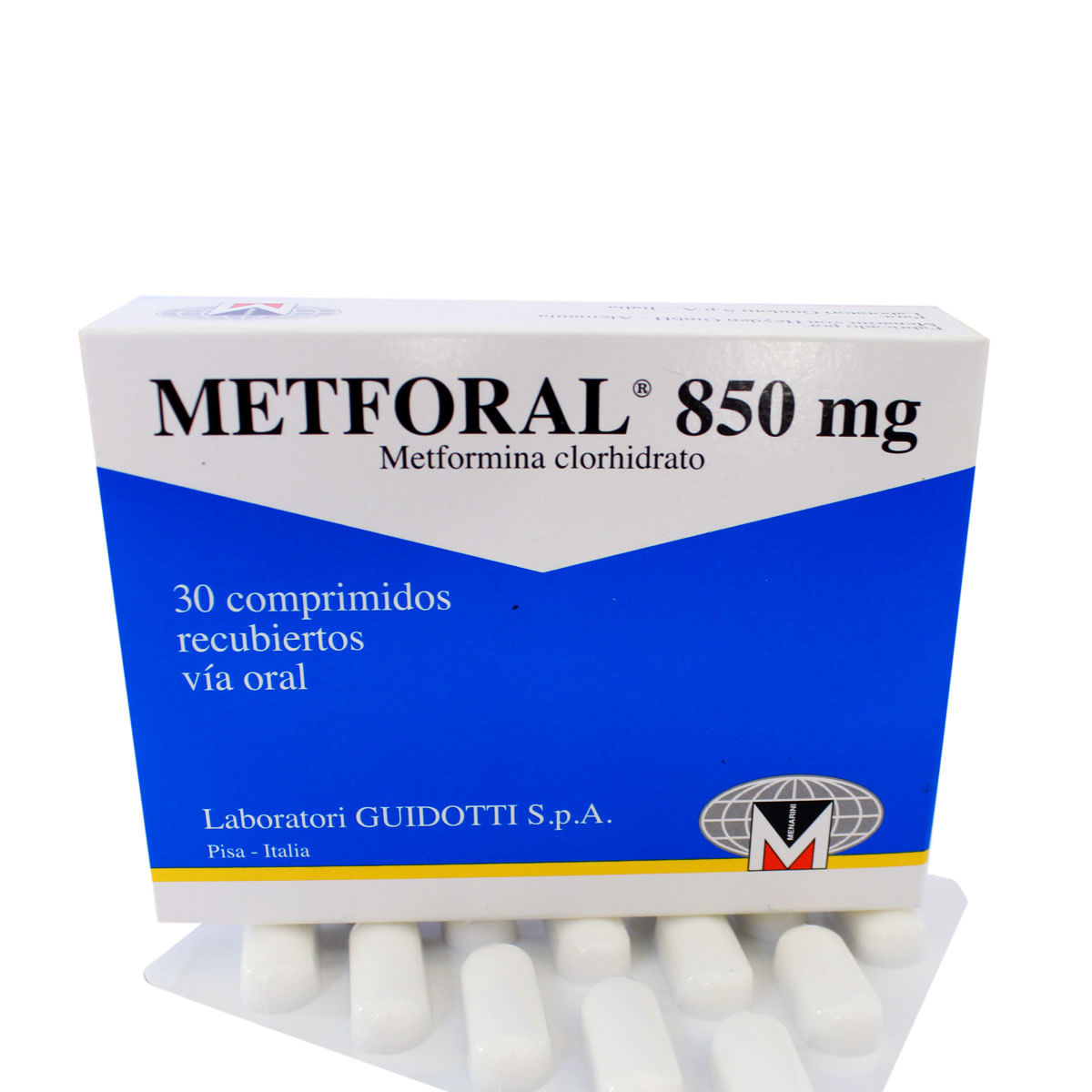 Metforal 850mg x 30 comprimidos - Siman El Salvador