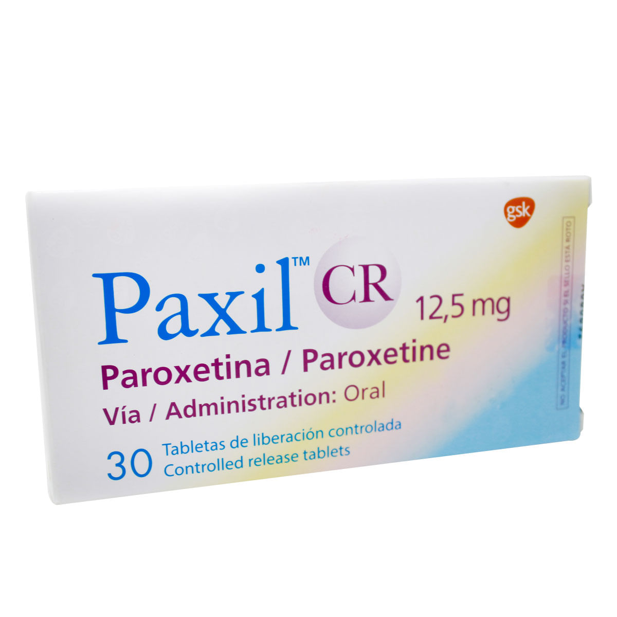 Paxil cr 12.5 mg x 30 tabletas - Siman El Salvador