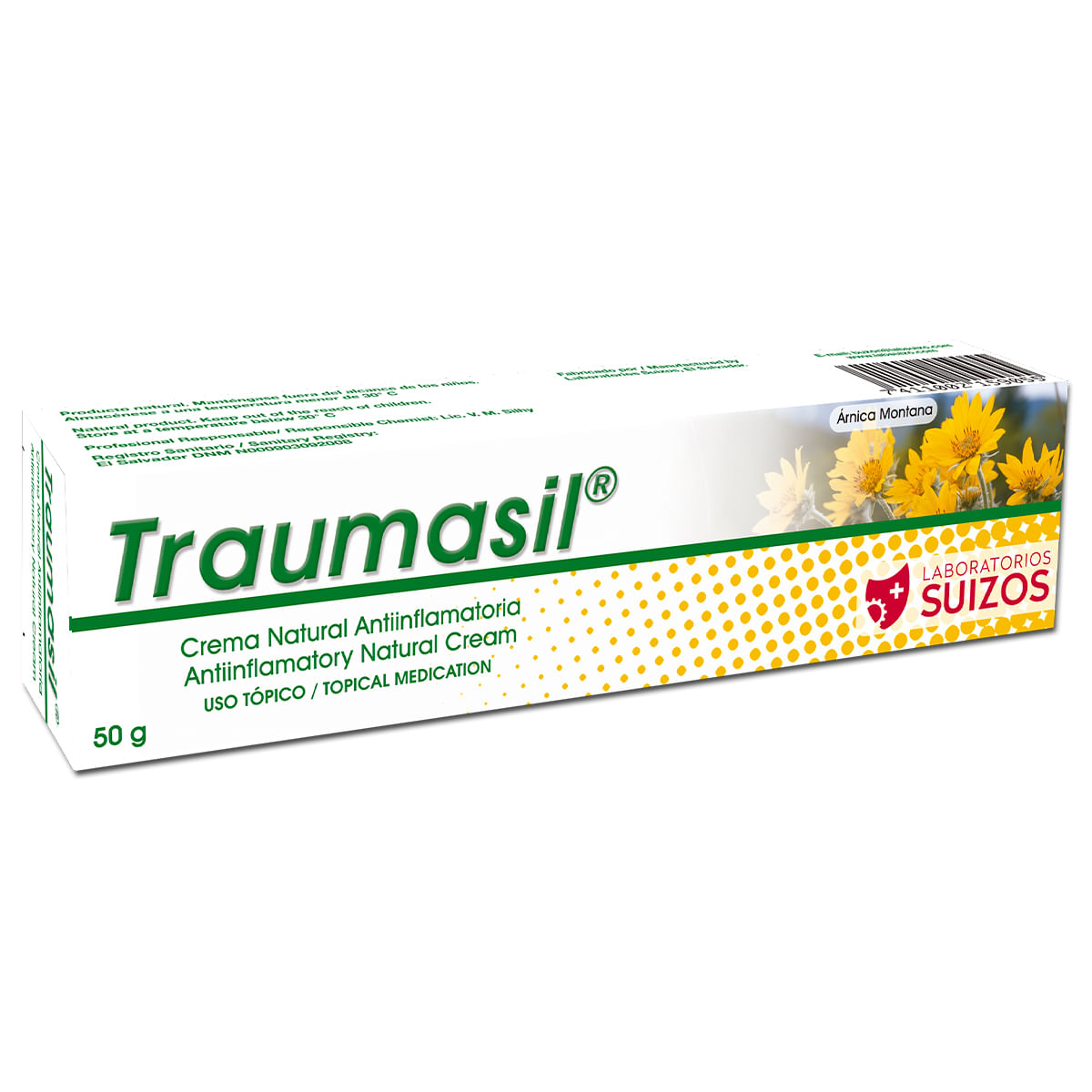 Traumasil crema tubo 50 gramos - Siman El Salvador