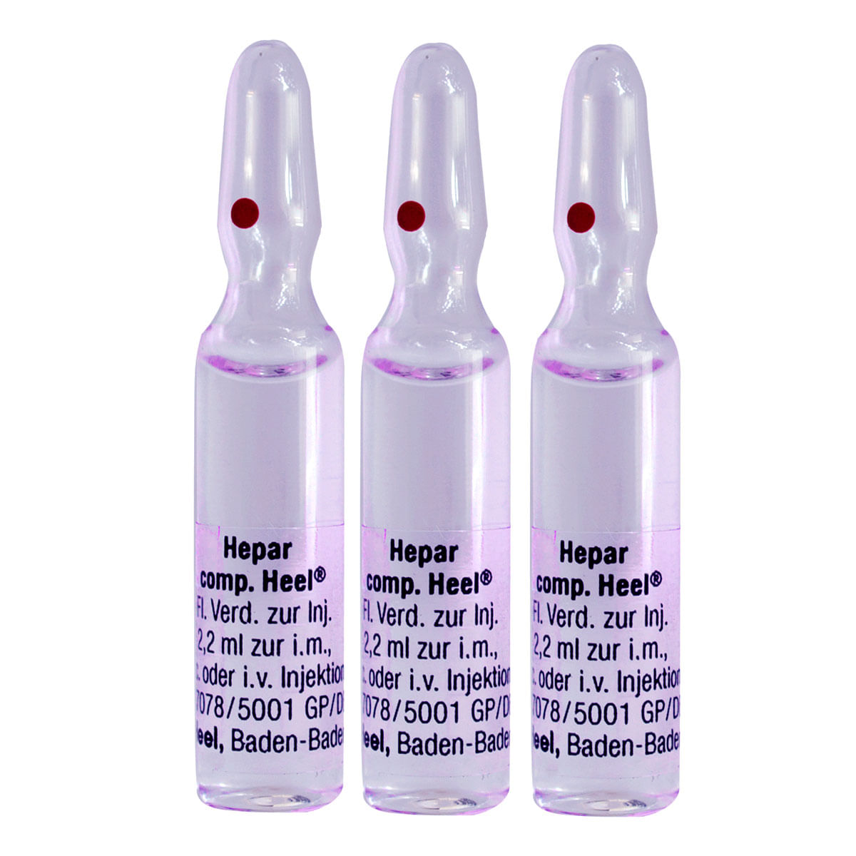 Hepar compositum x 1 ampolla 2.2ml - Siman El Salvador