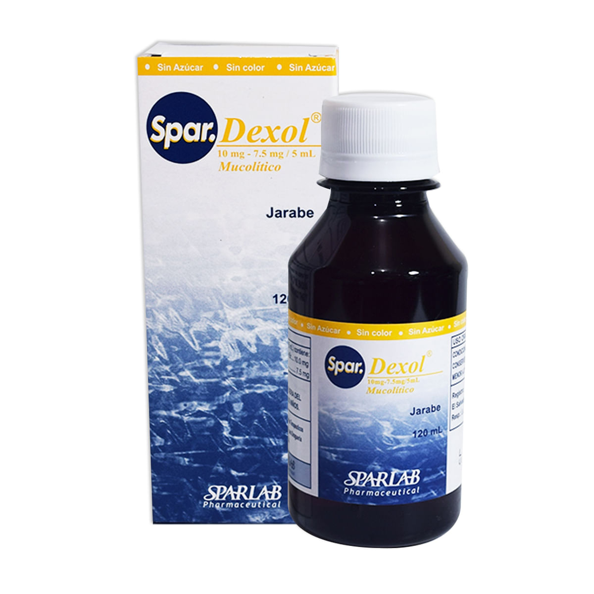 Spar-dexol jarabe frasco x 120ml - Siman El Salvador