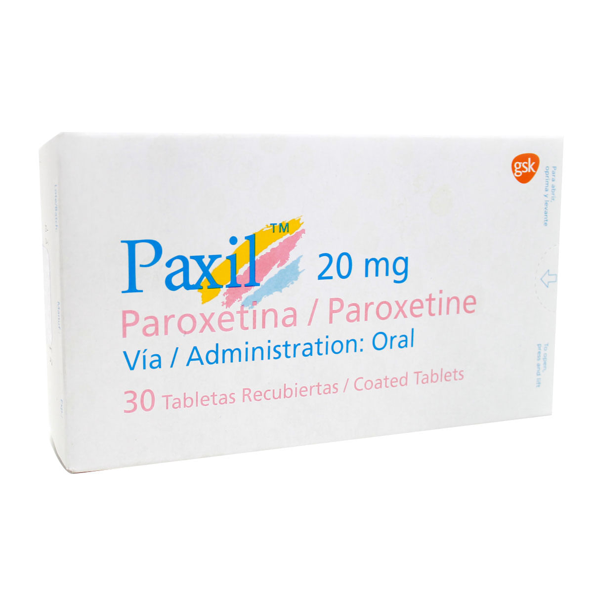 Paxil 20mg x 30 tabletas - Siman El Salvador