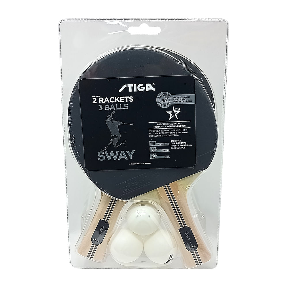 Set 2 raq y 3 bolas / sway - Siman Nicaragua