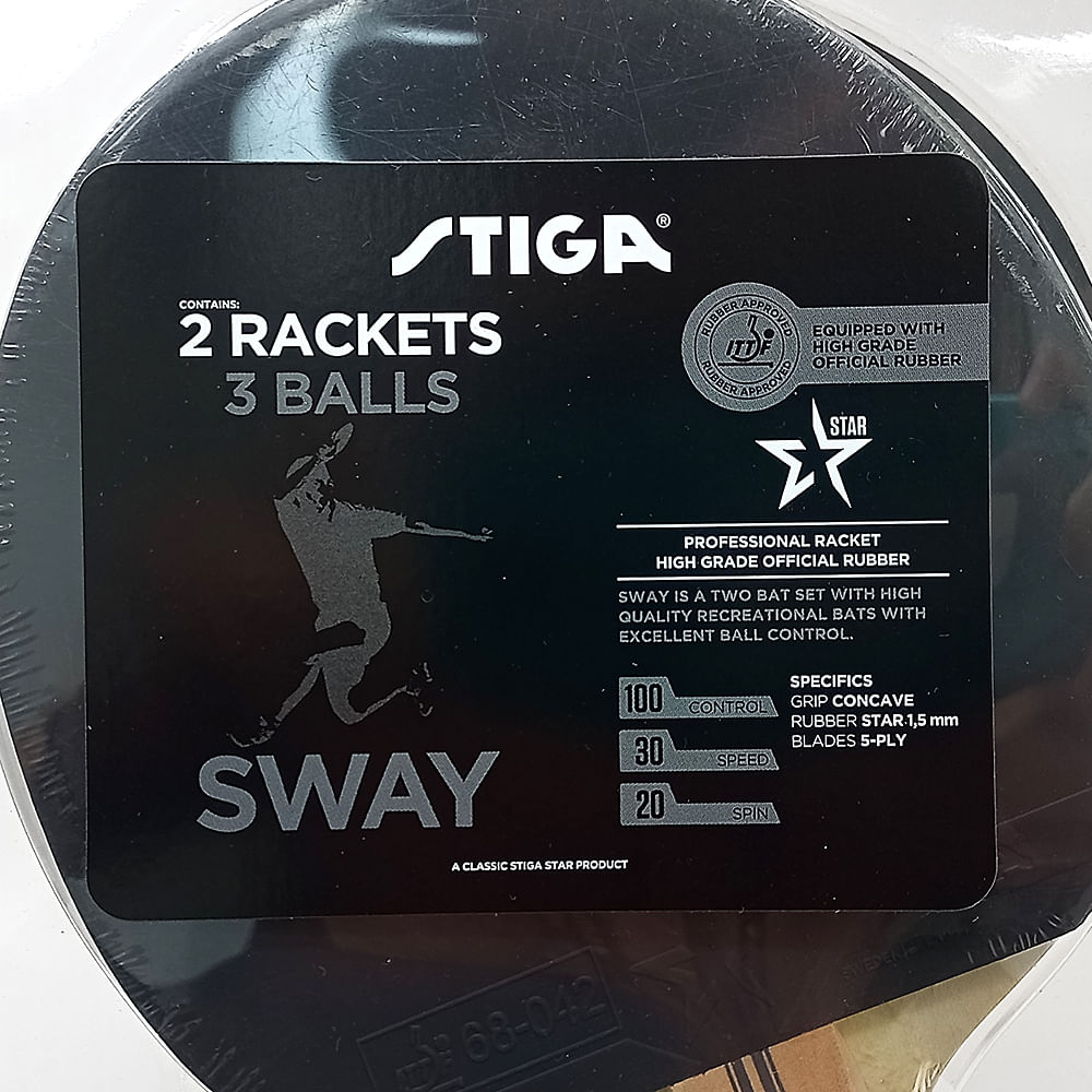 Set 2 raq y 3 bolas / sway - Siman Nicaragua