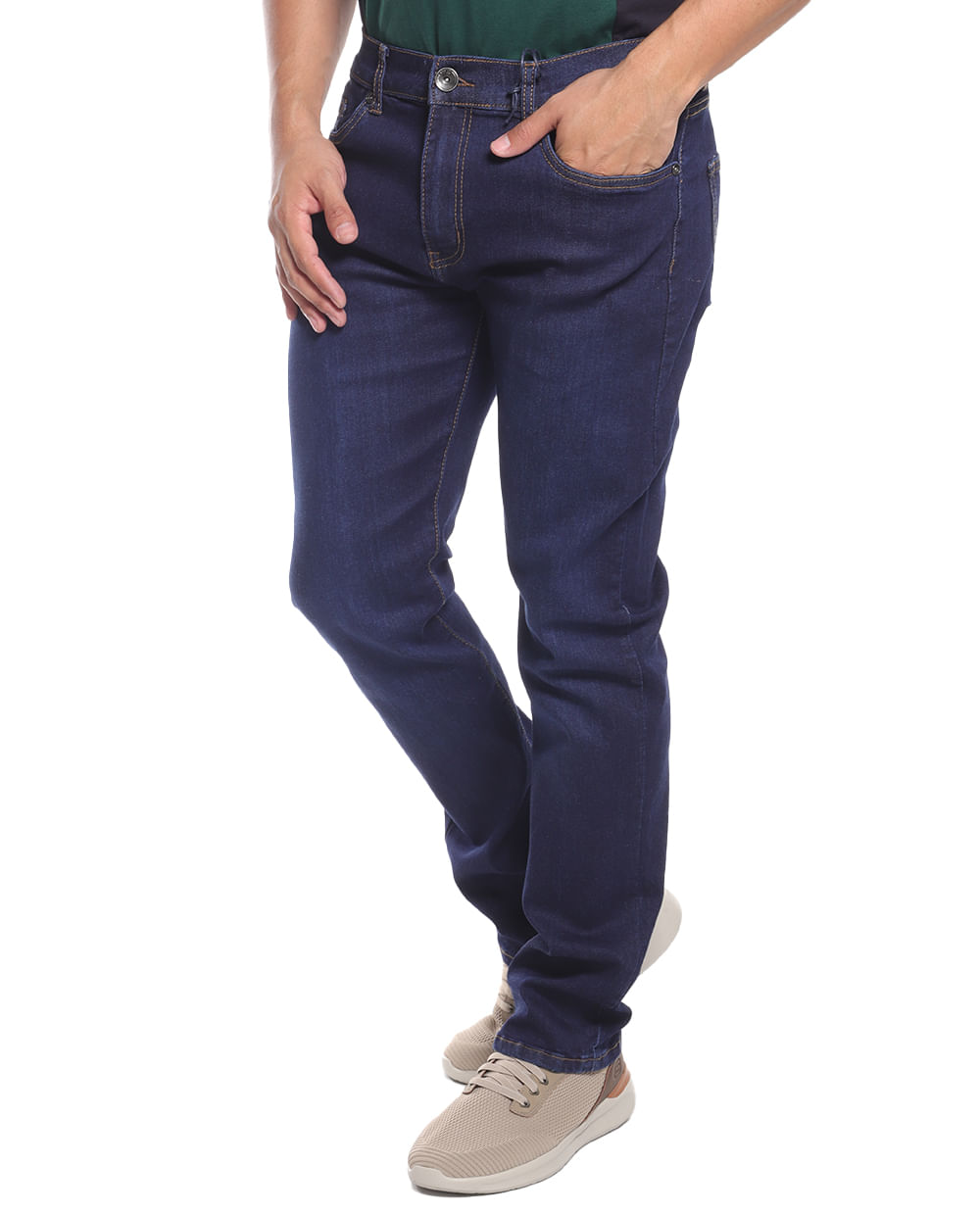Gents Jeans regular fit azul oscuro denim para hombre - Siman Costa Rica