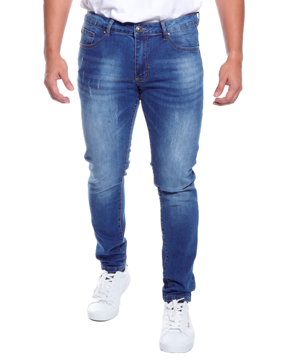 Orange Jeans skinny azul claro para hombre - Siman El Salvador