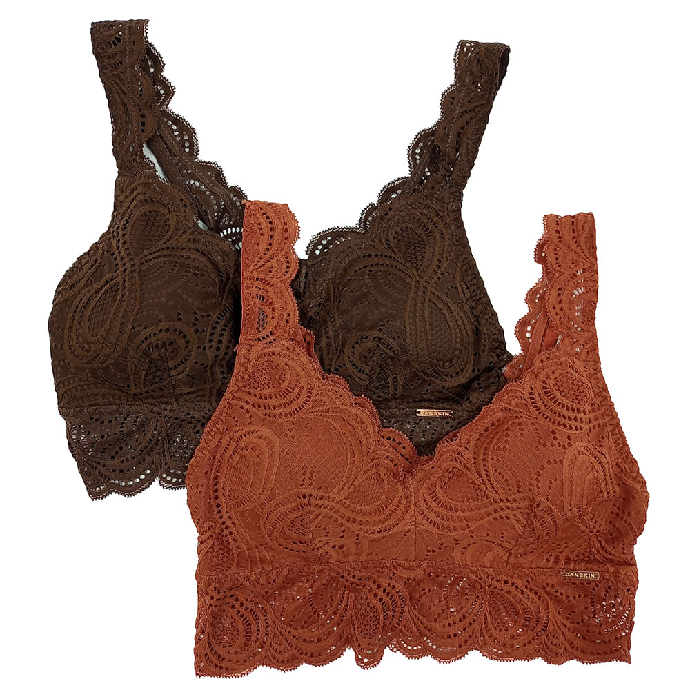 Set de 2 Bralettes multicolor para dama - Siman El Salvador