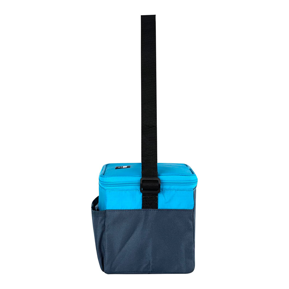 Hielera collapse cool 12 op essentials azul con negro igloo