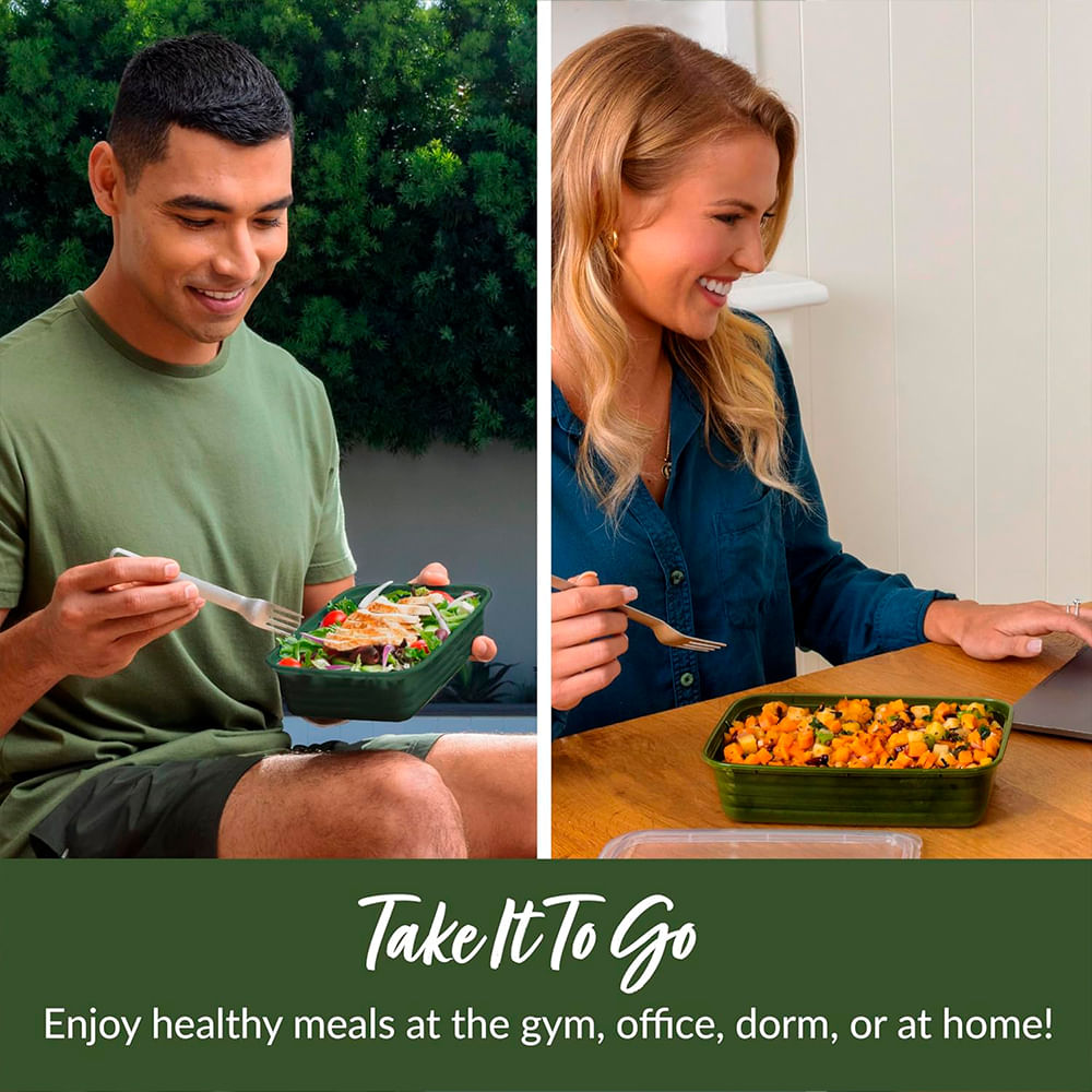 Set de depósitos para guardar comida 20 piezas - Siman Costa Rica