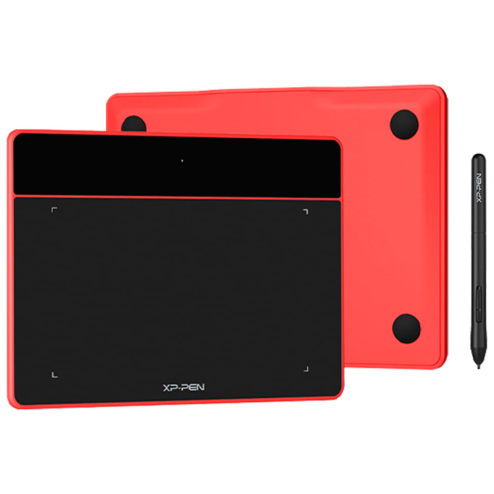Tableta XP PEN Drawing Deco FUN S Rojo - Siman El Salvador