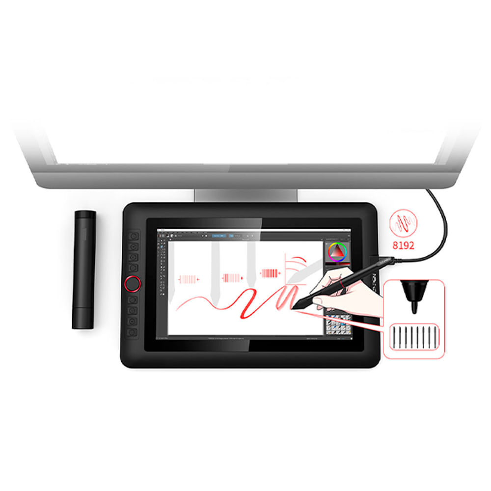 Tableta de dibujo XP PEN Artist 12 PRO con Pantalla de 11.6" Full HD ...