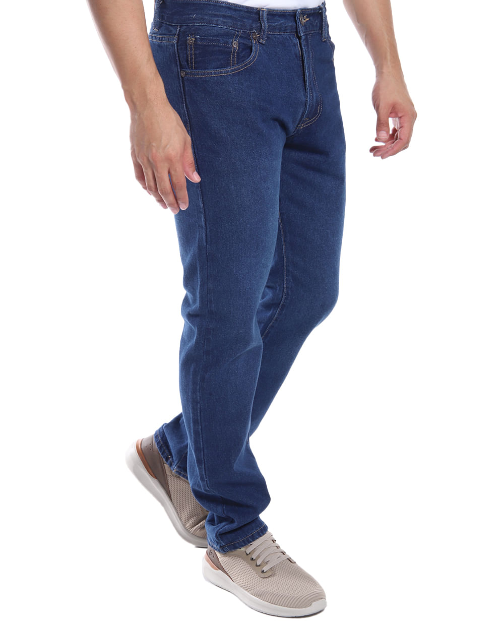 Gents Jeans straight fit azul denim para hombre