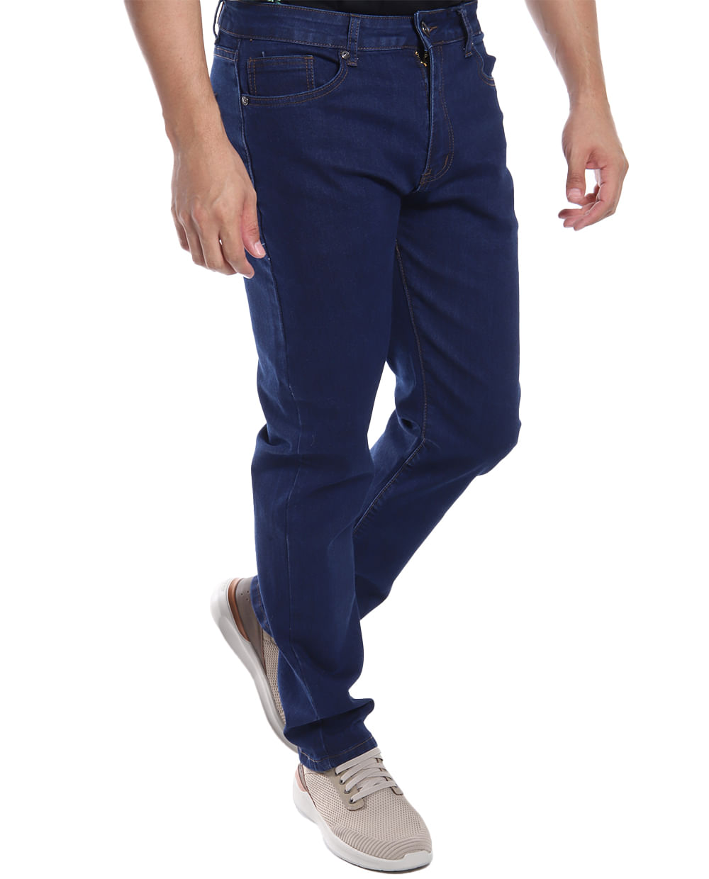 Gents Jeans straight fit azul oscuro denim para hombre - Siman El Salvador