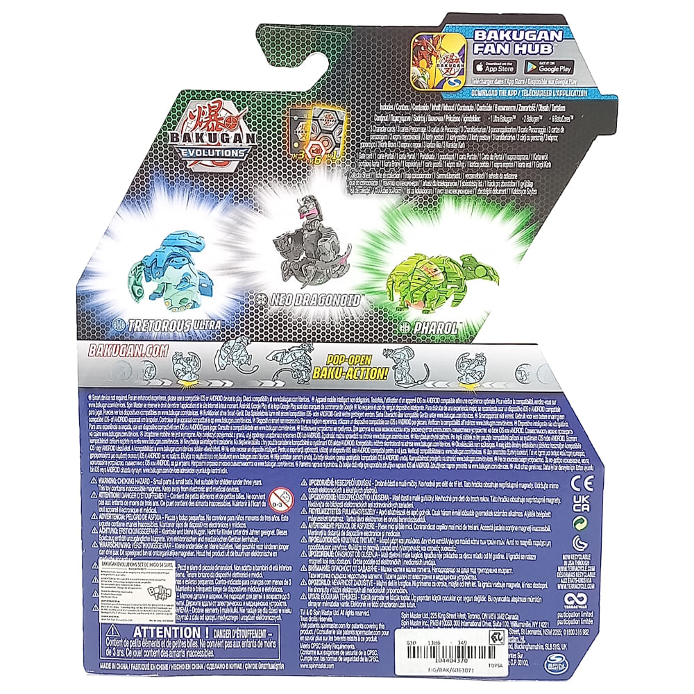 Bakugan evolutions set de inicio s4