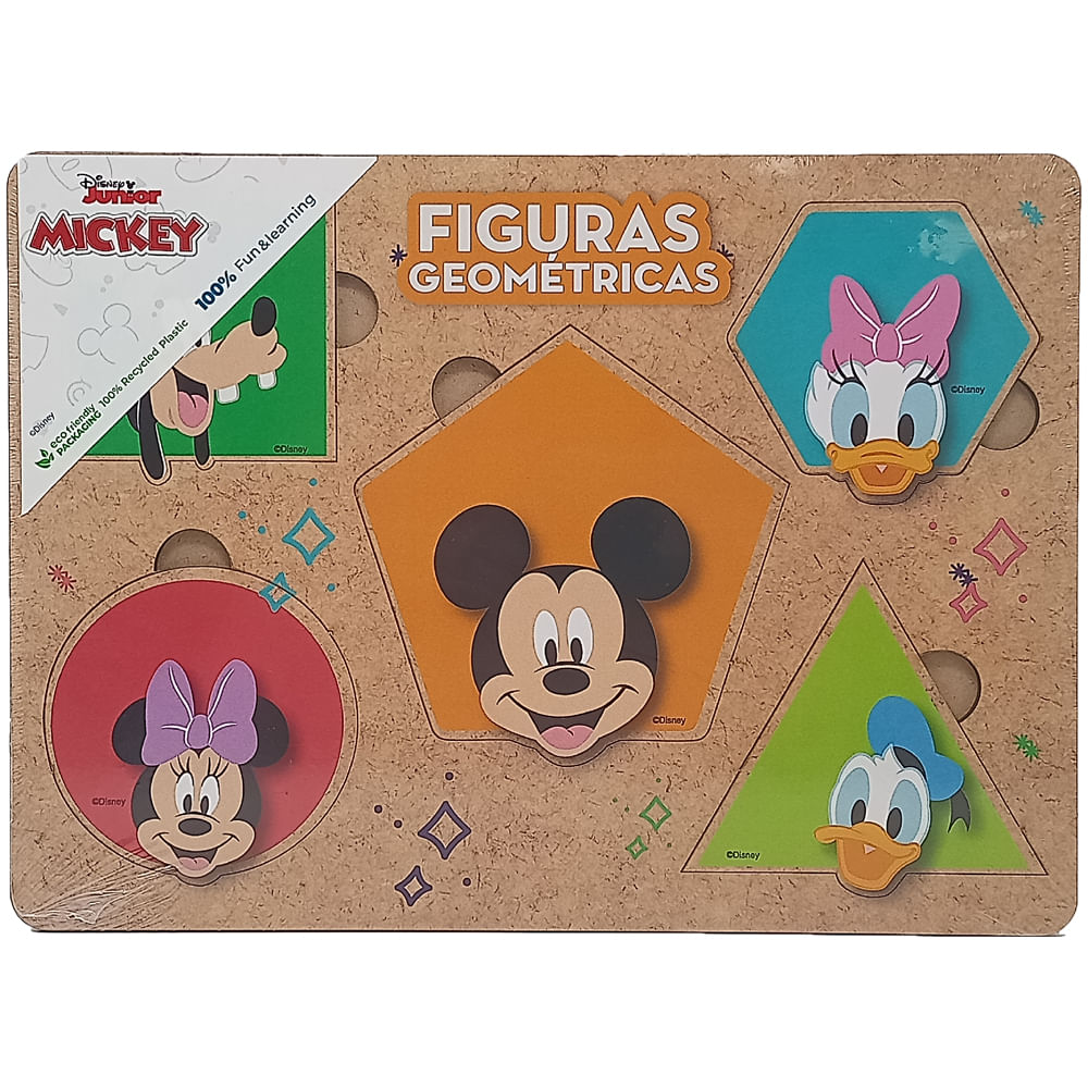 Figuras geométricas disney / version bilingüe - Siman Costa Rica