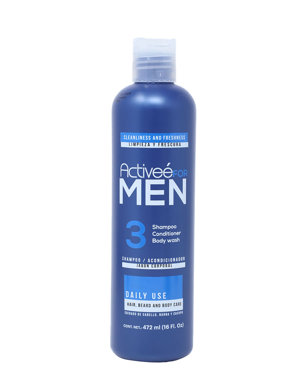 Men shampoo 3en1 - 472ml - Siman El Salvador