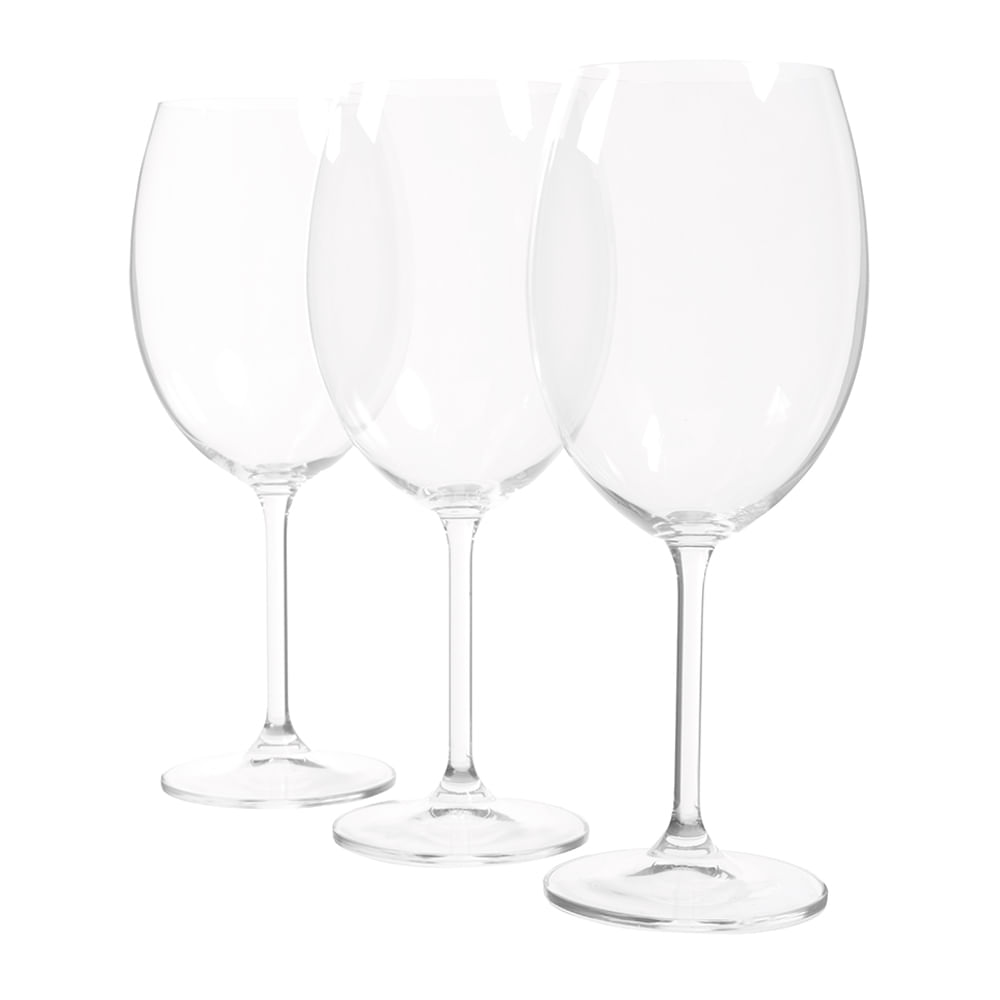 Set de copas para vino tinto 20 onzas - Siman El Salvador