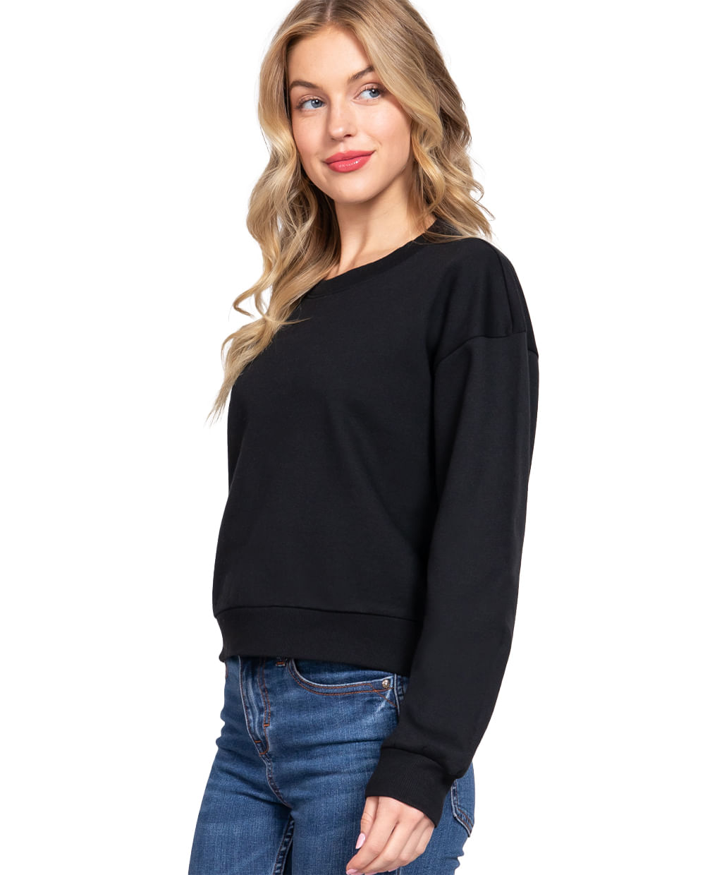 Suéter Active Basic pull over para mujer - Siman Costa Rica