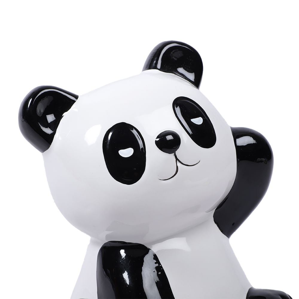 SURTIDO Alcancía animada oso panda