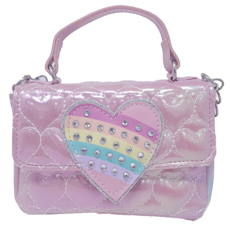 Cartera rosada sólido para niña - Siman Costa Rica