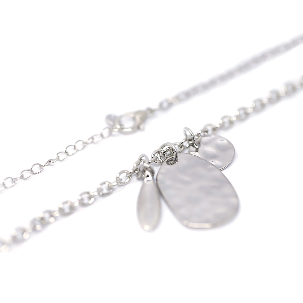 Collar plateado 4mm-32" para dama