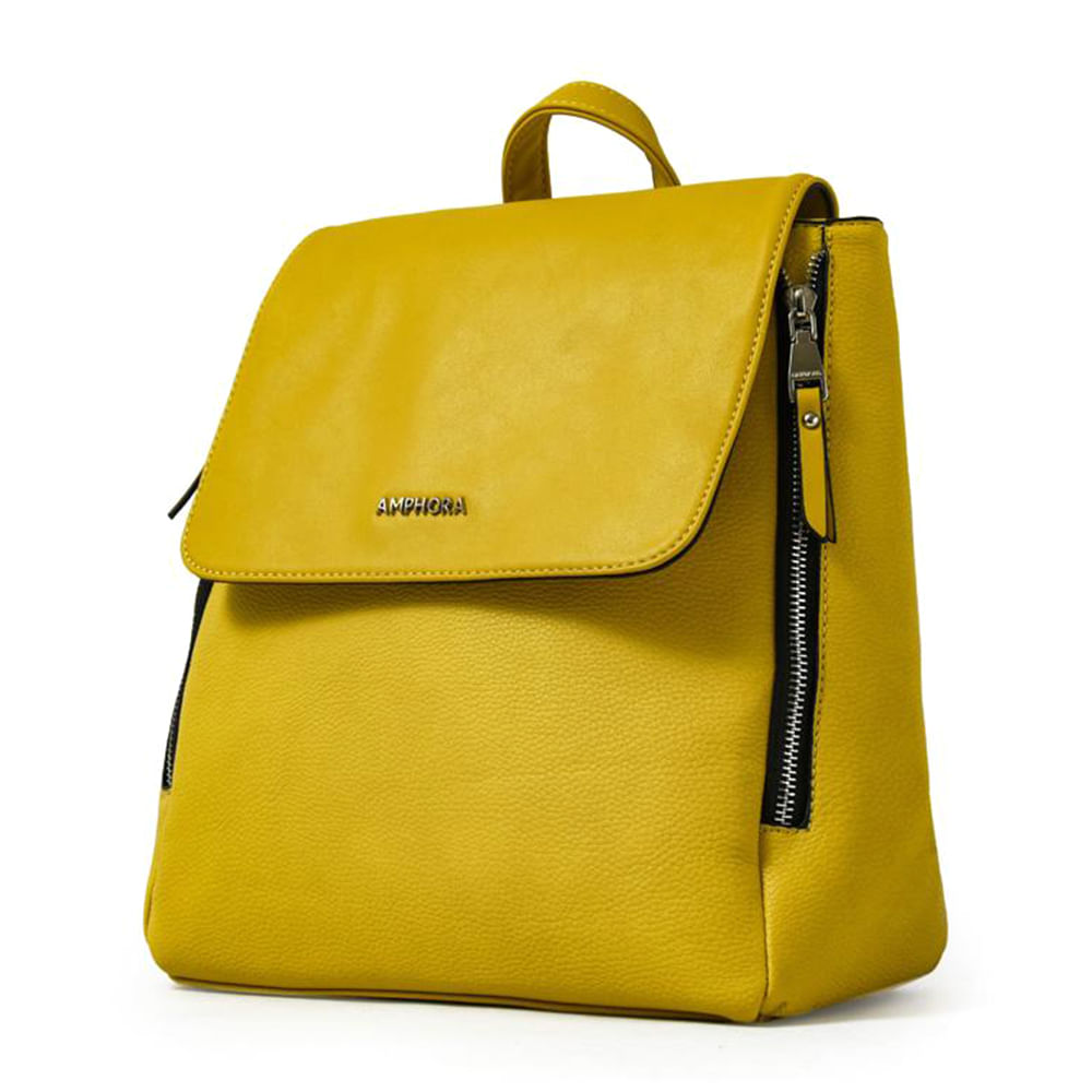 Mochila Amphora color amarillo para mujer - Siman El Salvador