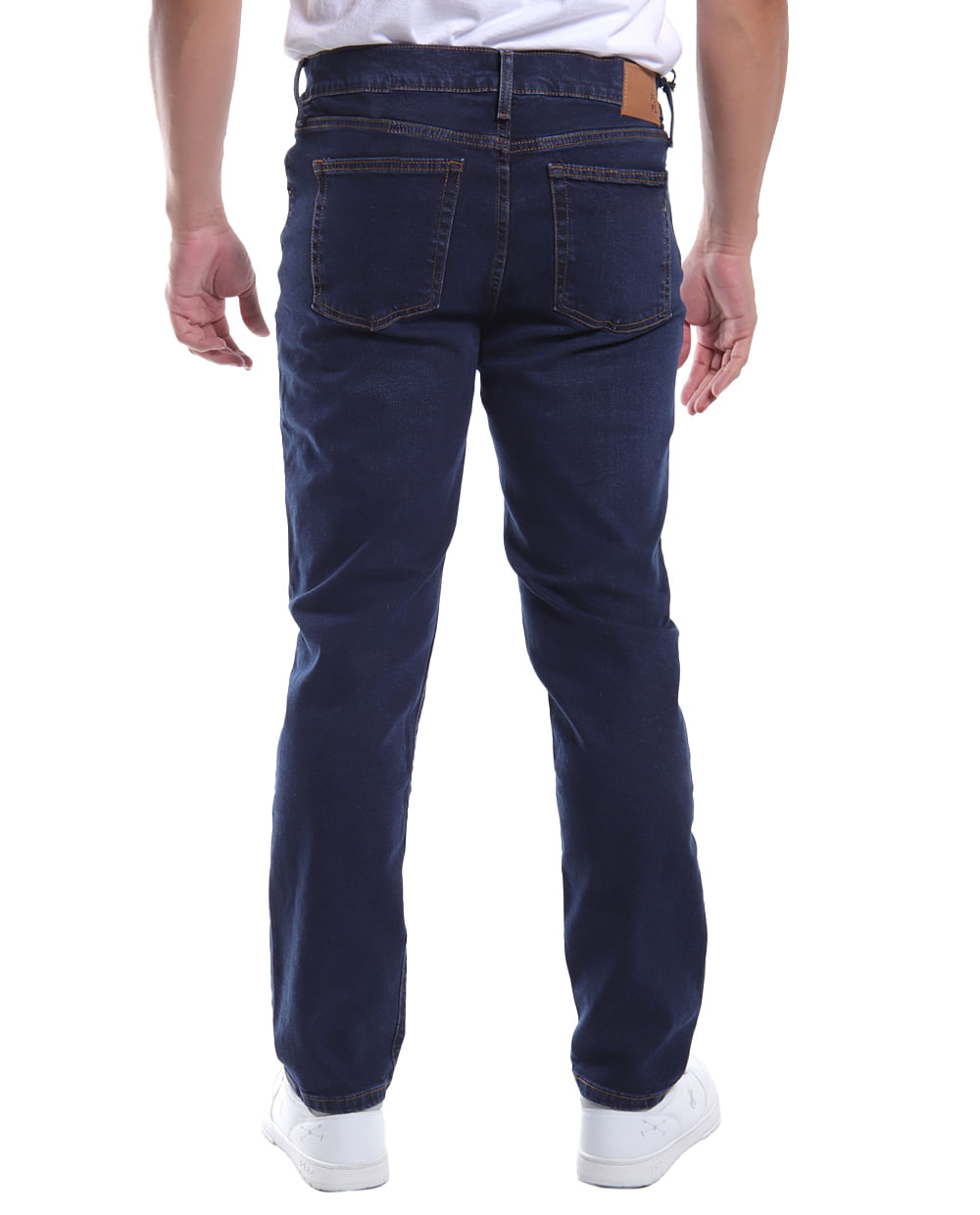 Pepe Revolution Jeans slim fit azul oscuro para hombre - Siman El Salvador