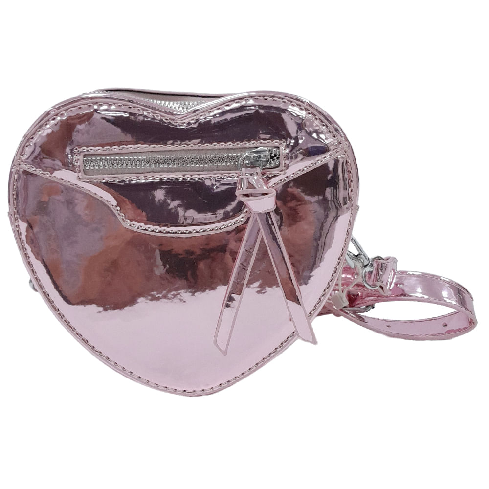 Cartera rosada sólido para niña