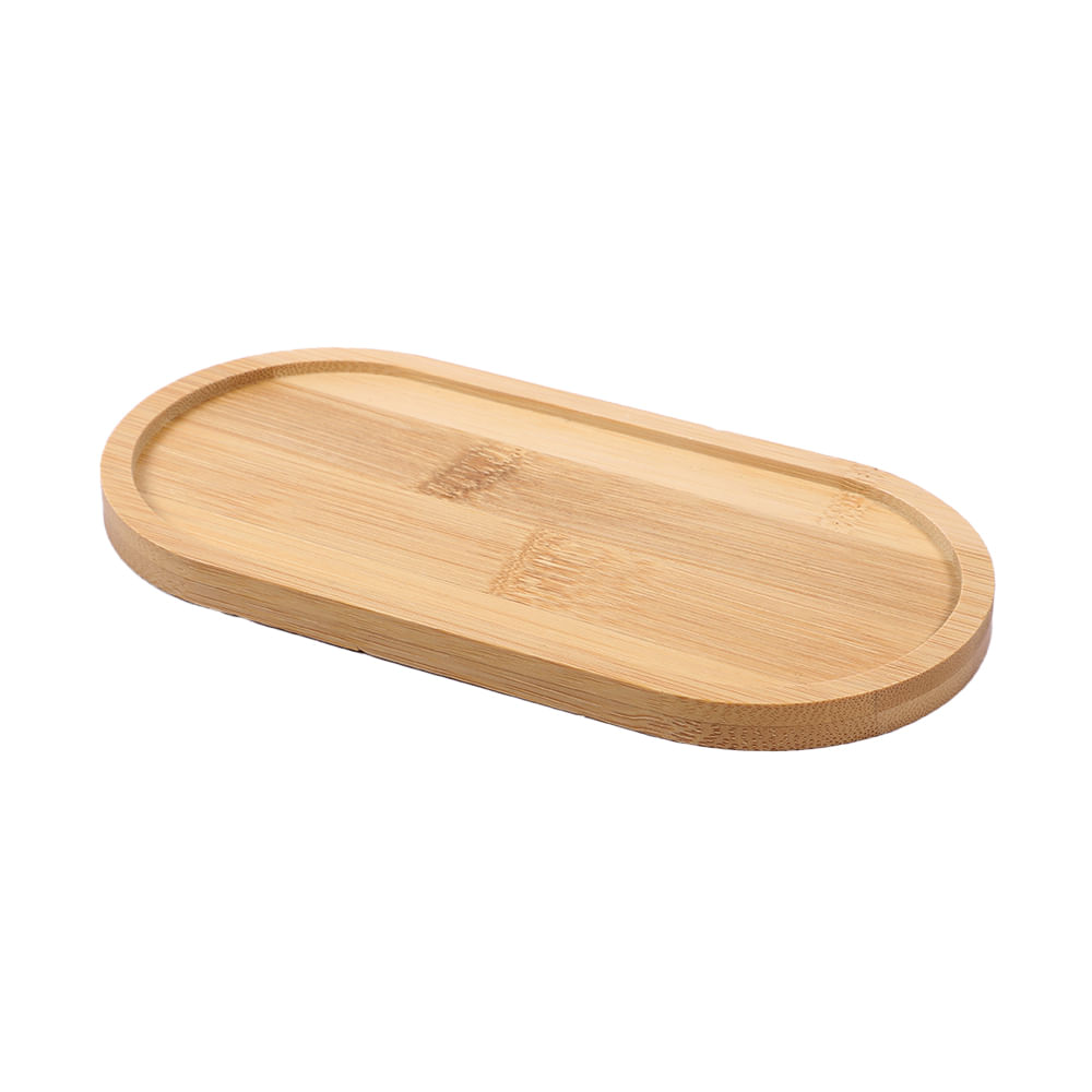 Bandeja de bambú para baño 16x8cm - Siman Costa Rica