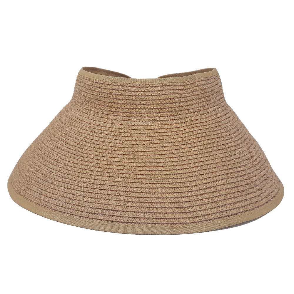 Visera para playa Sabrina color beige para mujer - Siman El Salvador