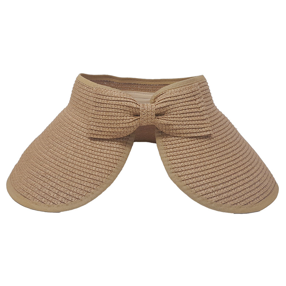 Visera para playa Sabrina color beige para mujer - Siman El Salvador