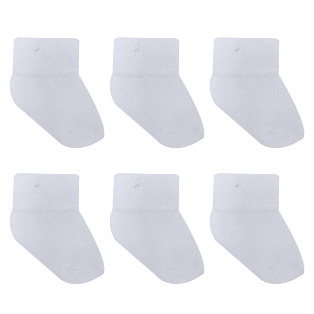 6 pack de calcetines para bebe