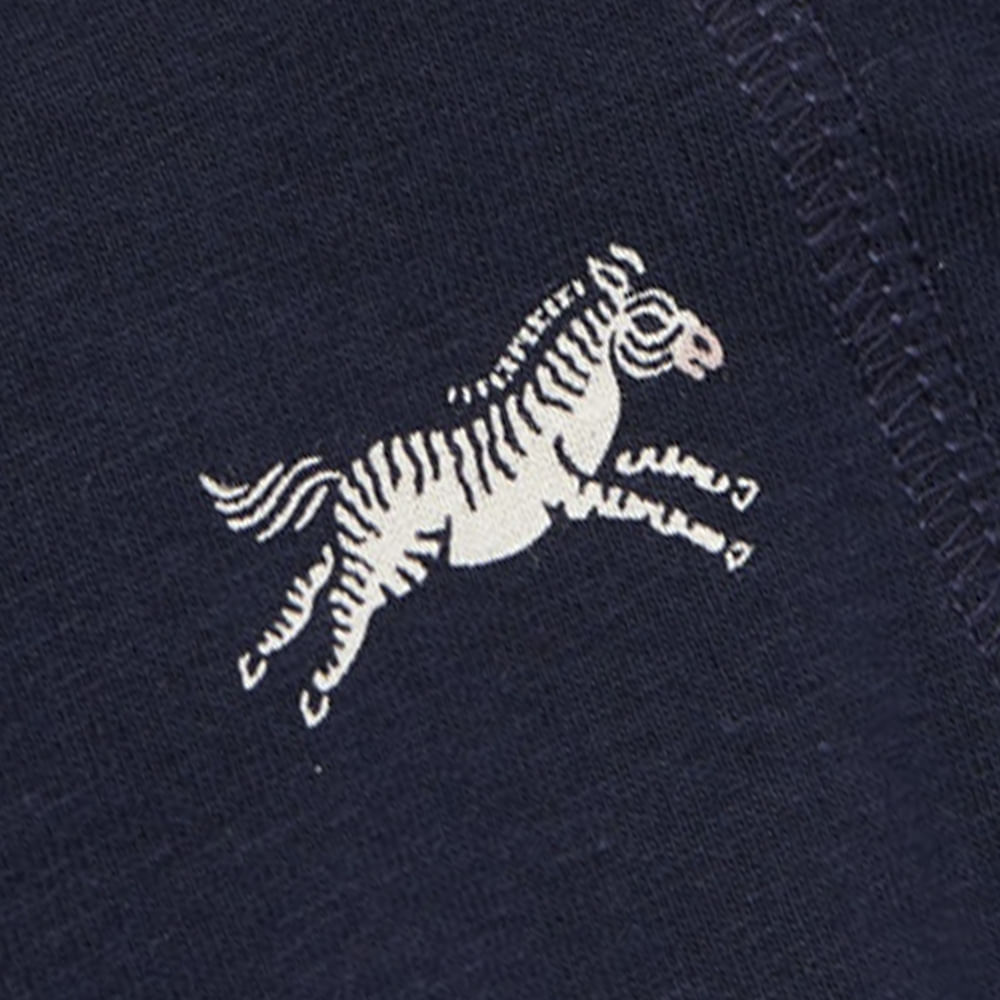 Paquete de 2 bóxeres navy y olivo mini print animales para hombre ...