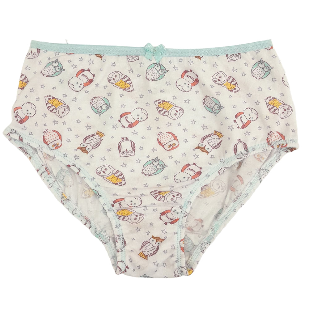 Set de 5 piezas ropa interior multicolor con estampado de mariposas ...