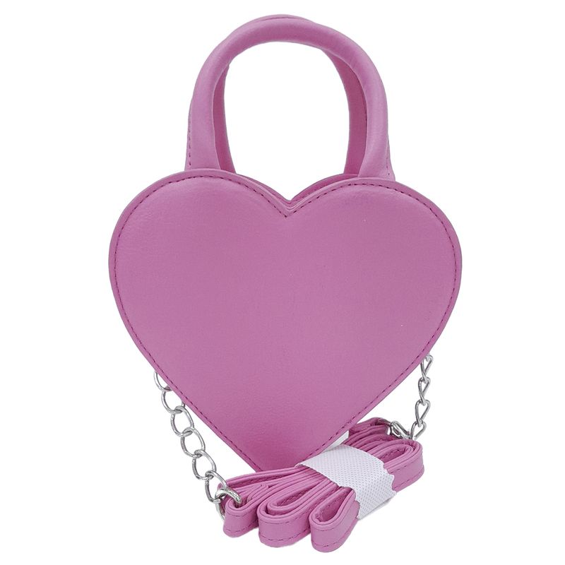 Cartera rosada sólido para niña