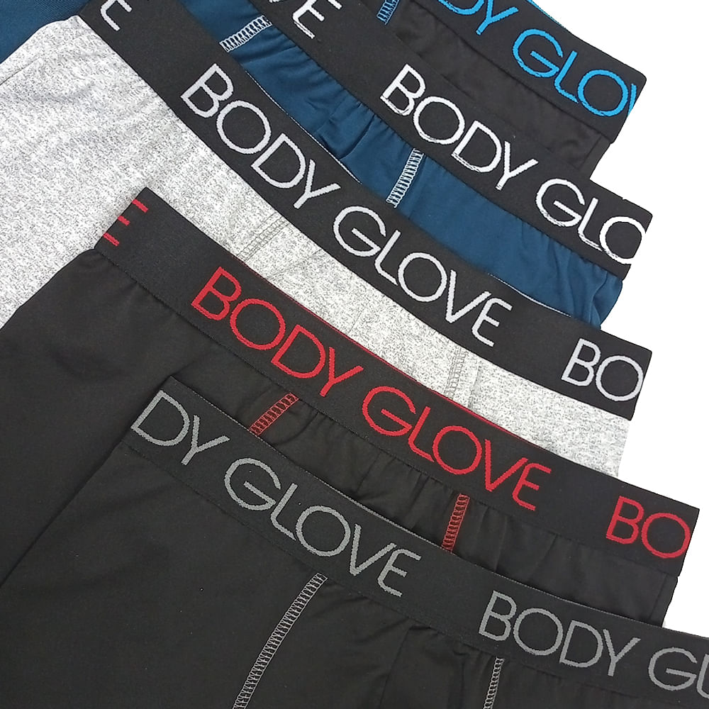 Pack de 5 boxers briefs Body Glove multicolor para hombre